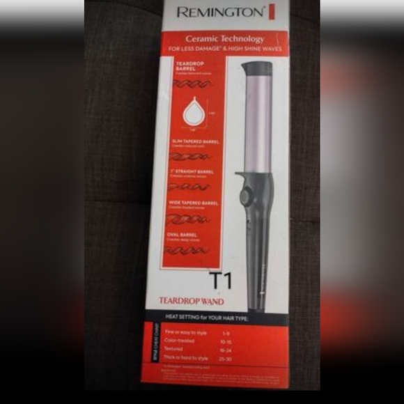 Remington | Hair | Brand New Remington Tear Drop Barrel Wand | Poshmark